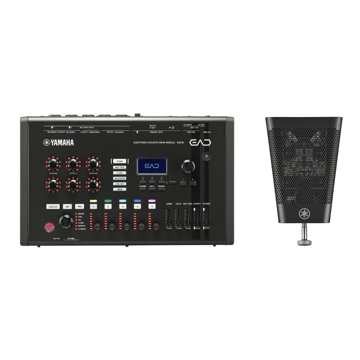 Yamaha EAD50 Professional-Grade Electronic Acoustic Drum Module w/ Ste ...