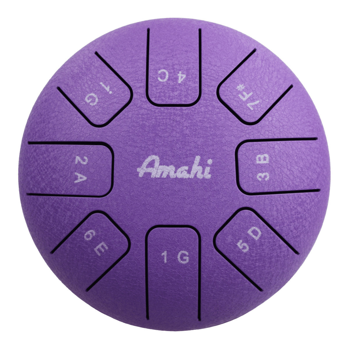 Amahi Steel Tongue Drum w/ Carry Bag - 6in - Purple – Bananas At Large ...