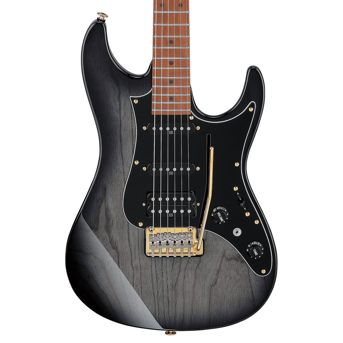 Ibanez AZ2204AG AZ Prestige Electric Guitar - Transparent Gray Burst ...