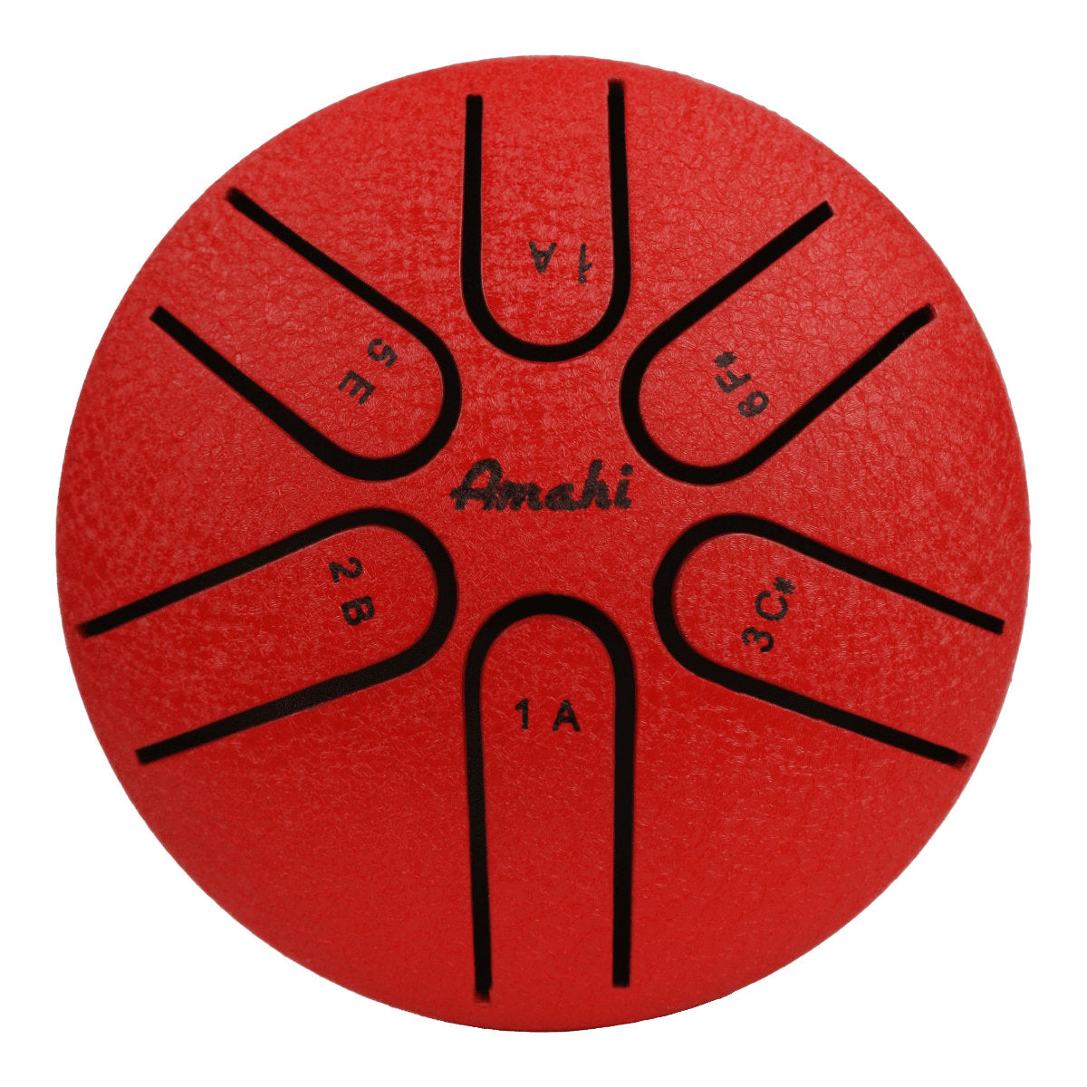 Amahi Steel Tongue Drum w/ Carry Bag - 3in - Red – Bananas At Large Inc ...