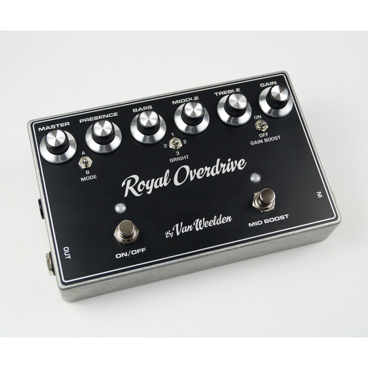 Van Weelden Royal Overdrive Version 2 Upgraded Overdrive Pedal ...