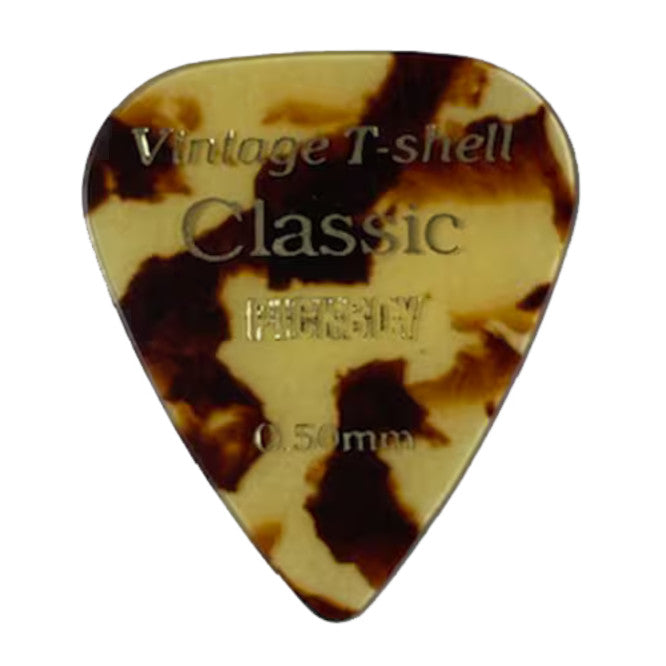 PickBoy Classic Picks - Tortoise-Shell - Cellulose - 0.50mm - 10 Pack ...