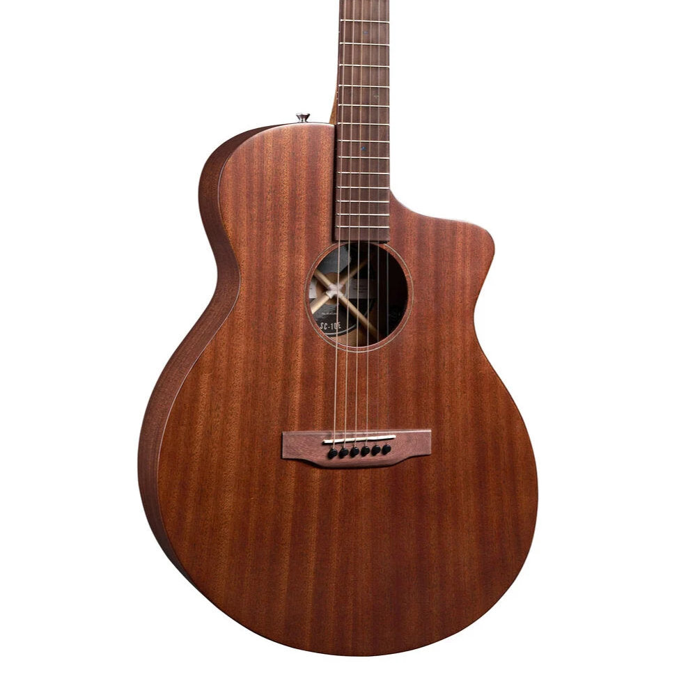 Martin Road Series SC-10E Modern Sapele Acoustic-Electric Guitar ...