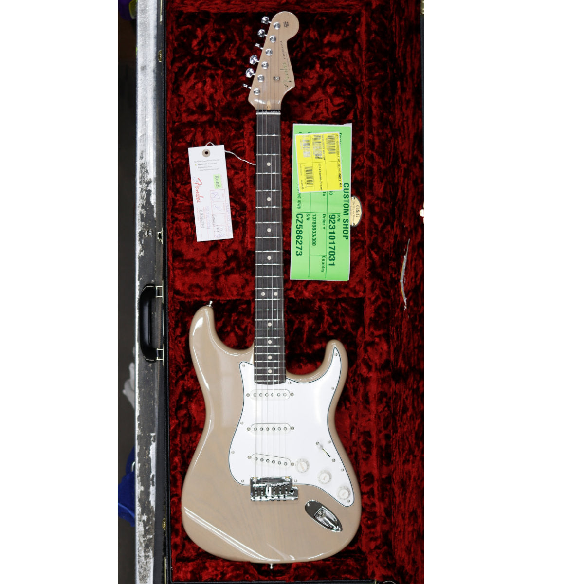 Fender Custom Shop #173 Limited Edition Hand-Selected Custom Deluxe Ro ...