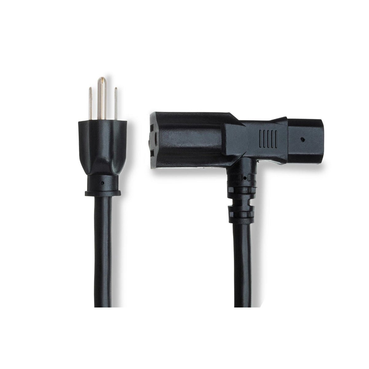 HOSA PWD-402 Power Cord - Piggyback IEC C13 to NEMA 5-15P - 2 ft ...