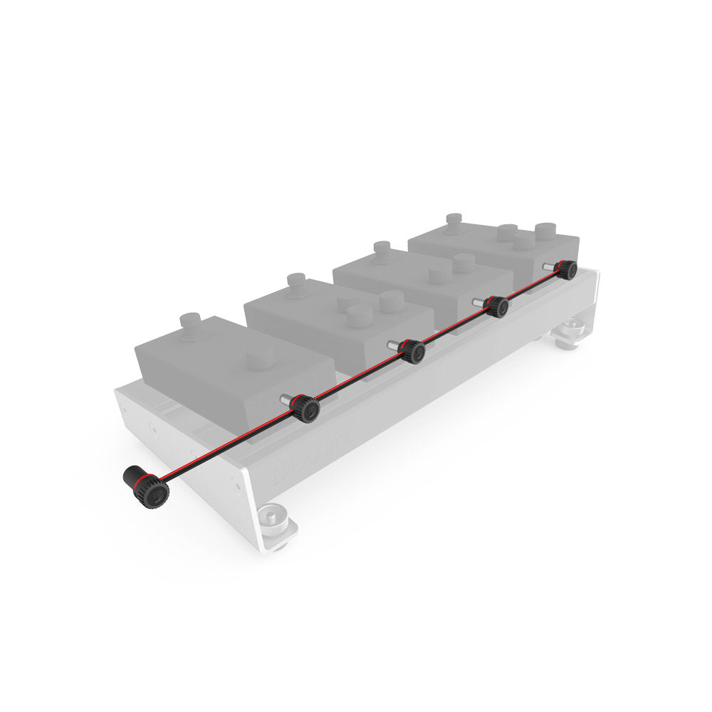 D'Addario XPND Adjustable Daisy Chain - 8 Male Plugs – Bananas At Large ...