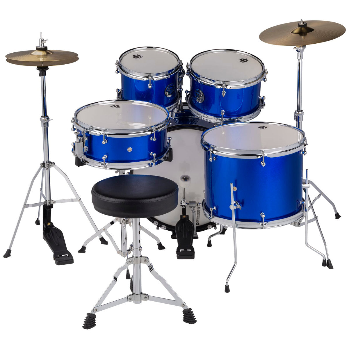 ddrum D1 Junior Complete Drum Set w/ Cymbals - Cobalt Blue – Bananas At ...