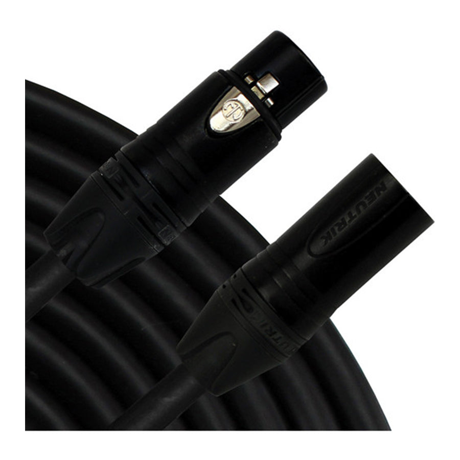 RoadHog Pro Mic Cable Neutrik Black Connectors with Gold Contacts - 30 ...