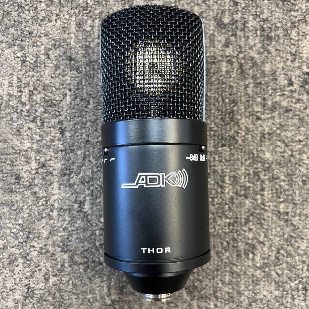 ADK T-7 Thor Professional Large-Diaphragm Condenser Microphone w/ Shoc ...