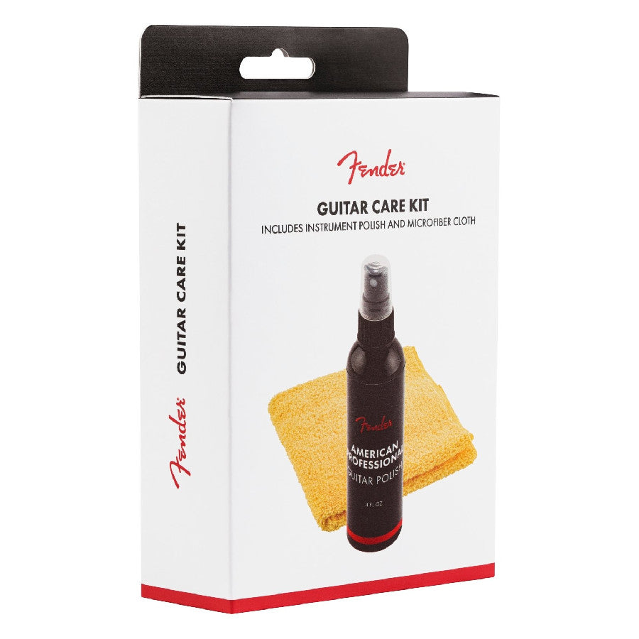 Fender Guitar Polish and Cloth Care Kit - 2 Pack *New Open Box Unit Ne ...