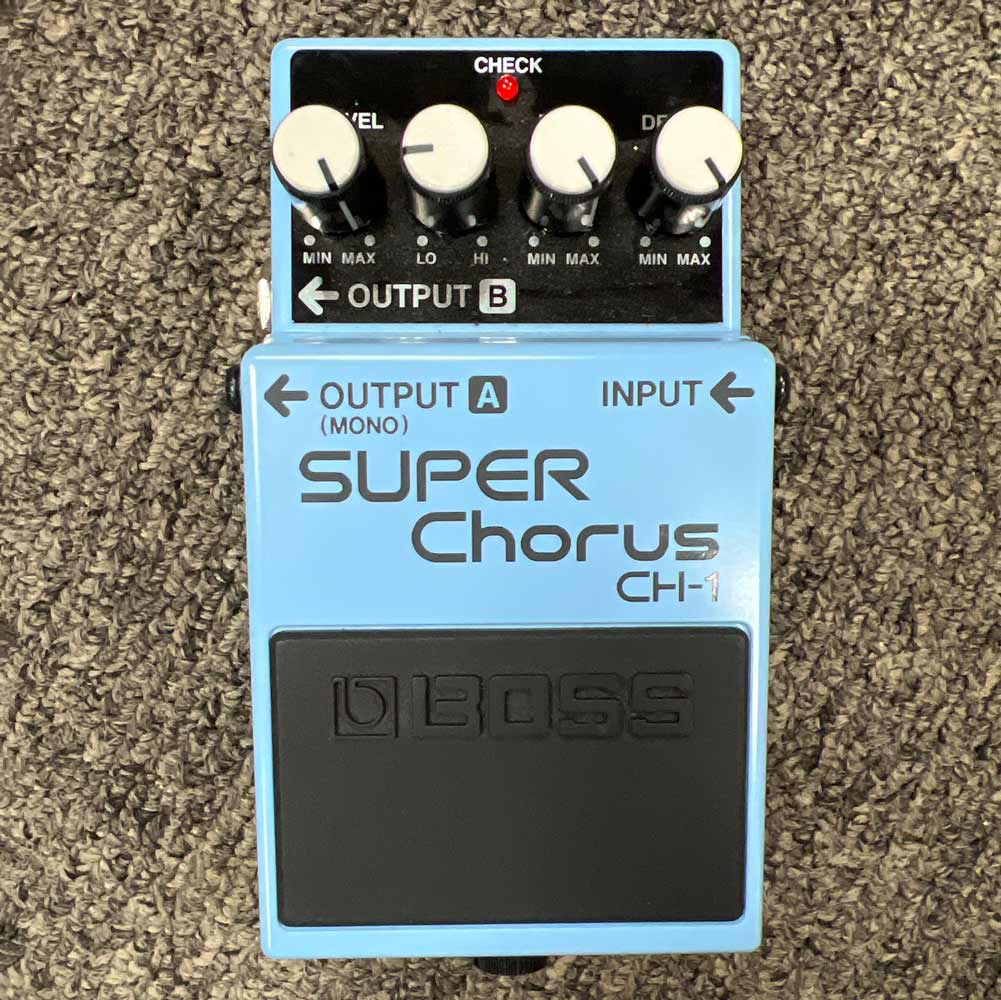 BOSS CH-1 Super Chorus Pedal (Pre-Owned) – Bananas At Large Inc ...