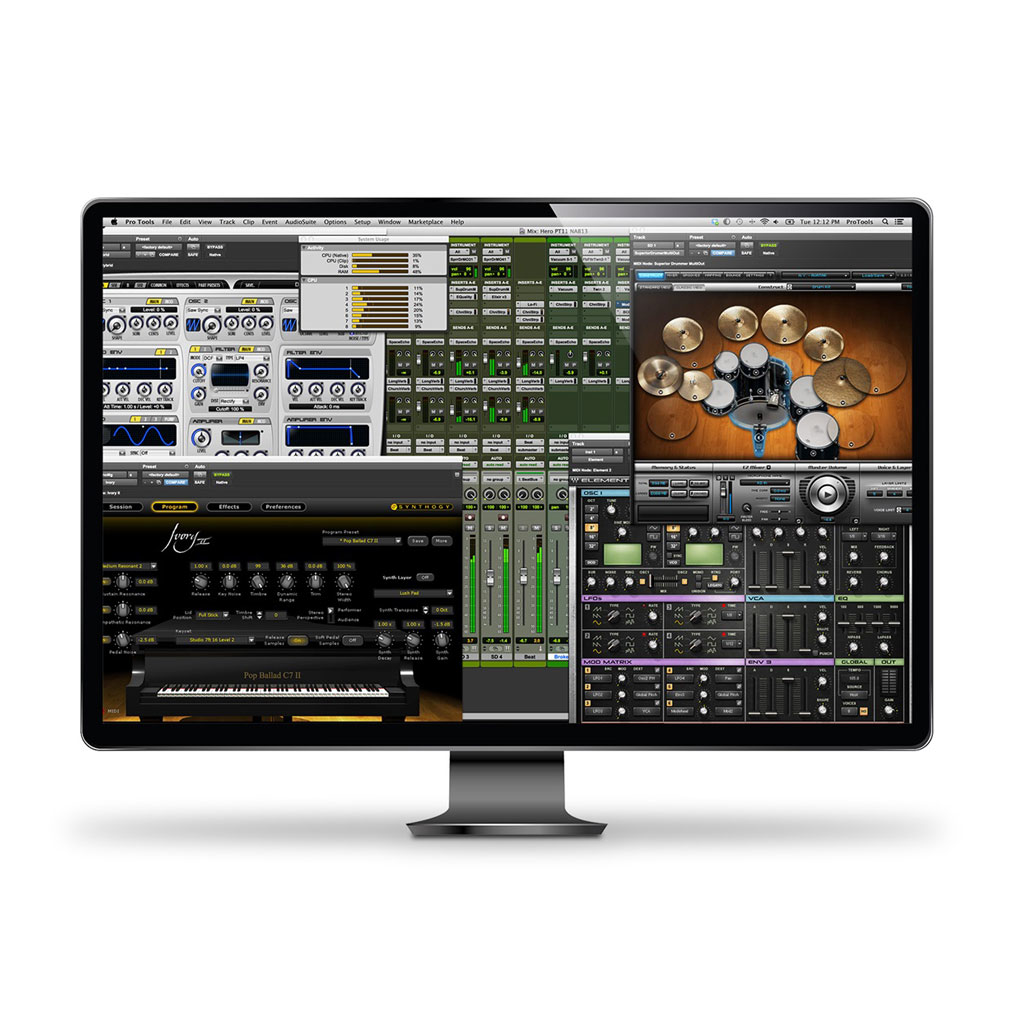 Avid Pro Tools Perpetual License with 1-Year Software Updates + Suppor ...